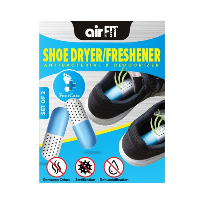 AirFit Medi Shoe Dryer/Freshener Antibacterial & Deodorizer (2pcs ...