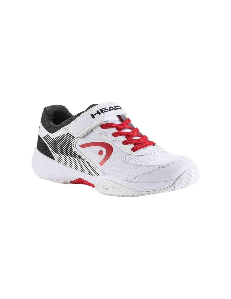 Head Sprint Velcro 3.0 Kids Tennis Shoe (White/Red) (Clearance Sale) – SPORTSSHOP SG